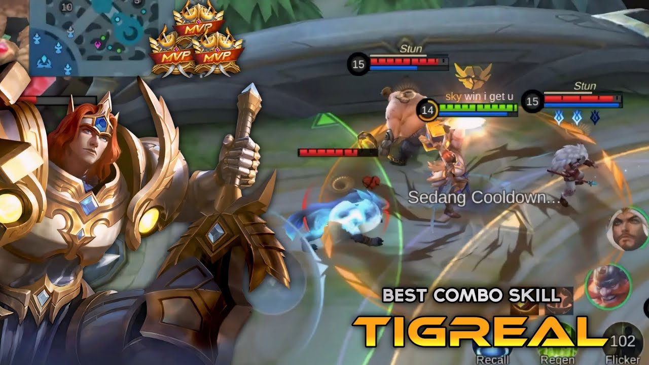 BEST MONTAGE TIGREAL MLBB || COMBO SKILL TIGREAL || HOW TO PLAY TIGREAL ...