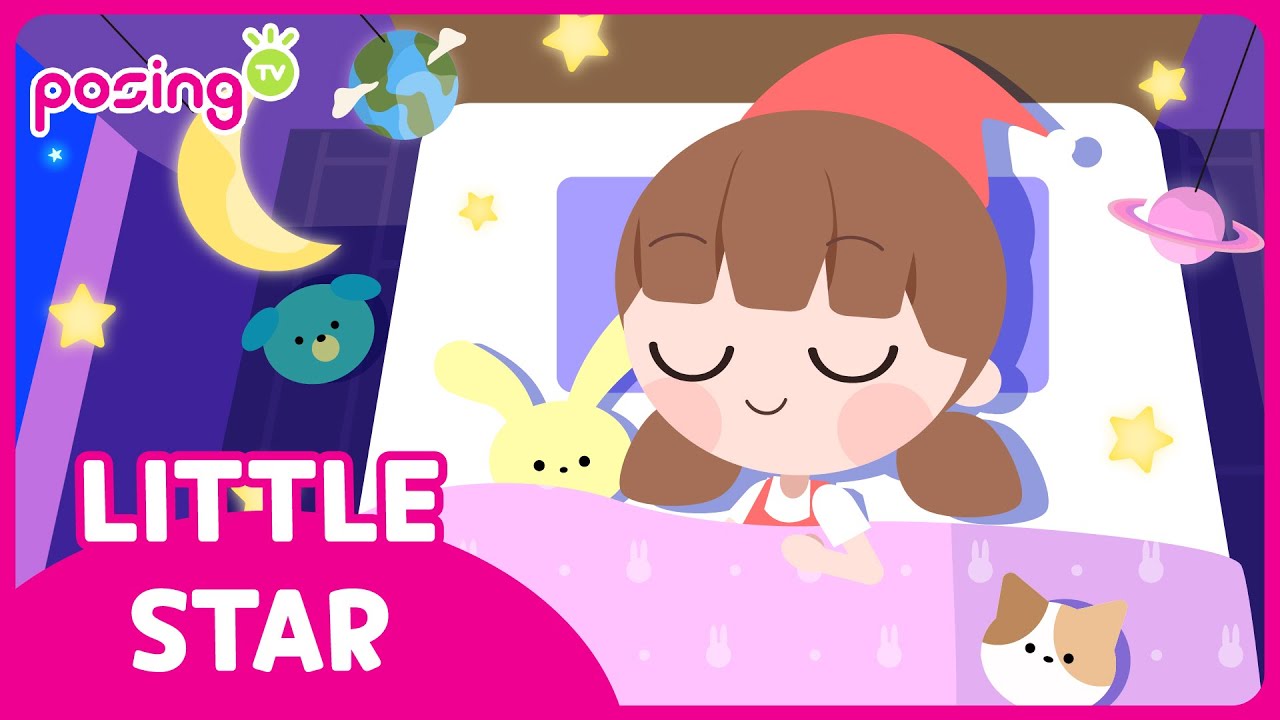 🌠🌈Colorful Little Star | color song | Baby star | posingTV - YouTube