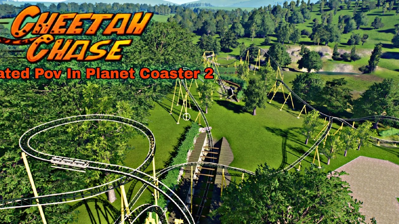 Cheetah Chase Updated Pov in Planet Coaster 2 - YouTube