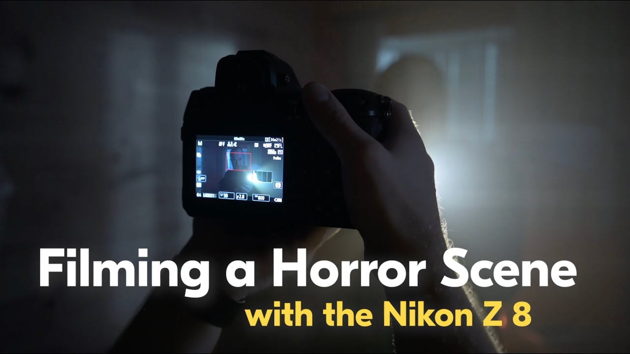 Tips for Filming a Horror Scene | Behind the Scenes Z 8 Short Film ...