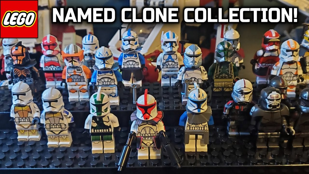 My AMAZING LEGO Named Clone Collection! - YouTube