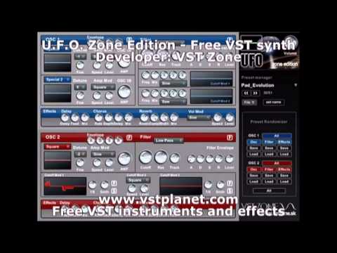 U.F.O. Zone Edition - Free VST synth - vstplanet.com - YouTube