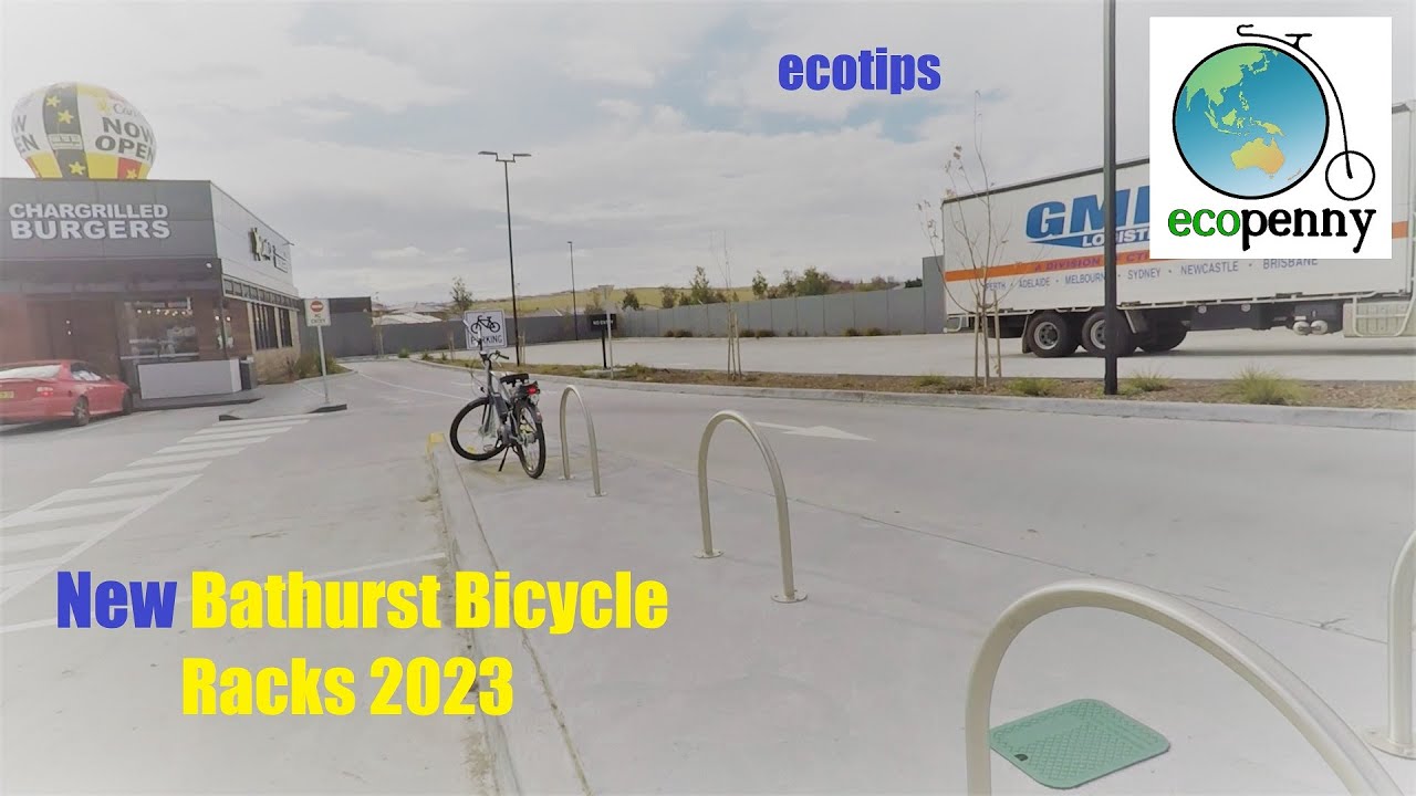 New Bathurst Bicycle Racks 2023 - YouTube