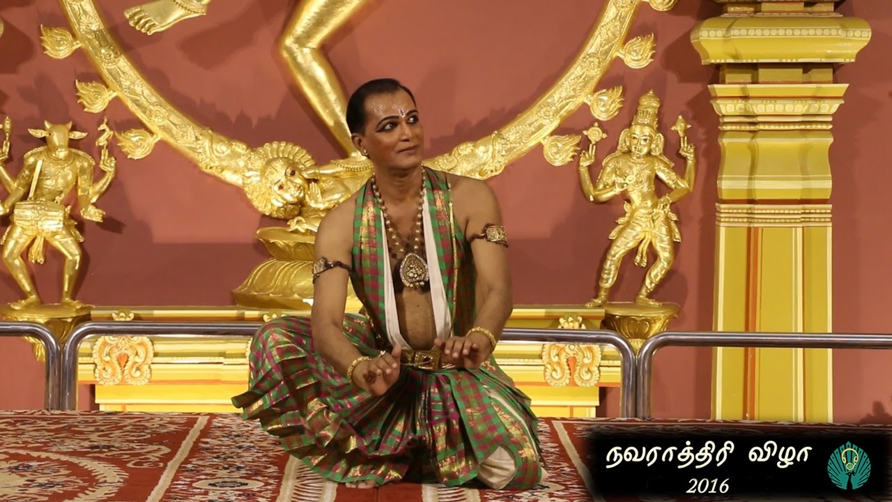 Bharathanjali (Guru) Natya Acharya Mani Thiru V Balakrishnan, Navarathiri 2016 @ STT, Singapore ...