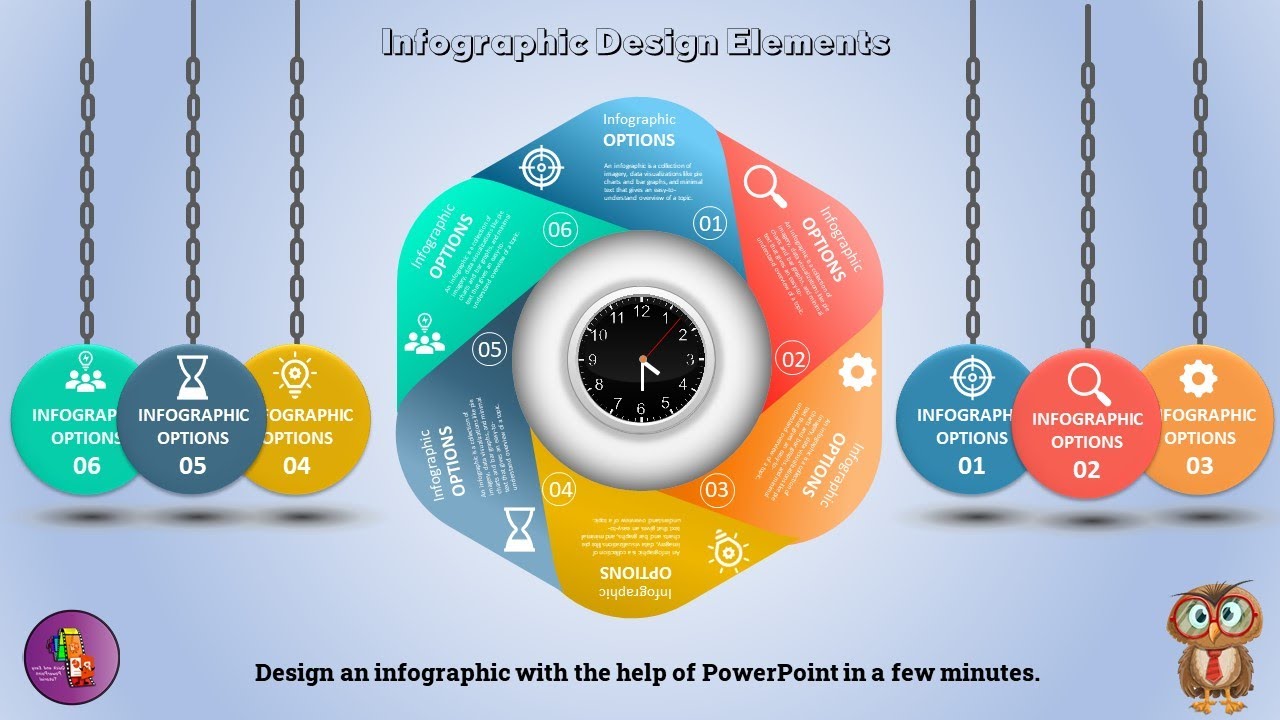 Infographic Design Elements/PowerPoint - YouTube