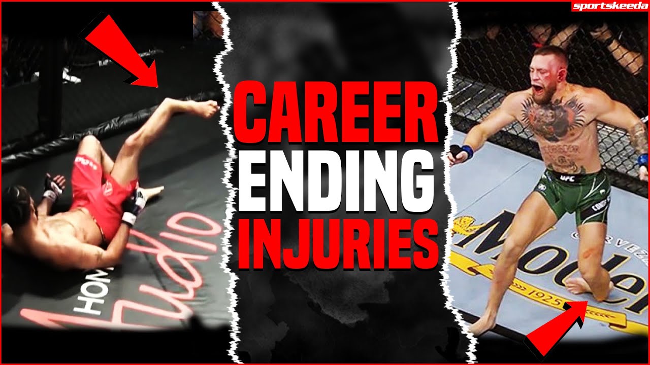 Top 5 Injuries that ended careers of UFC fighters! - YouTube