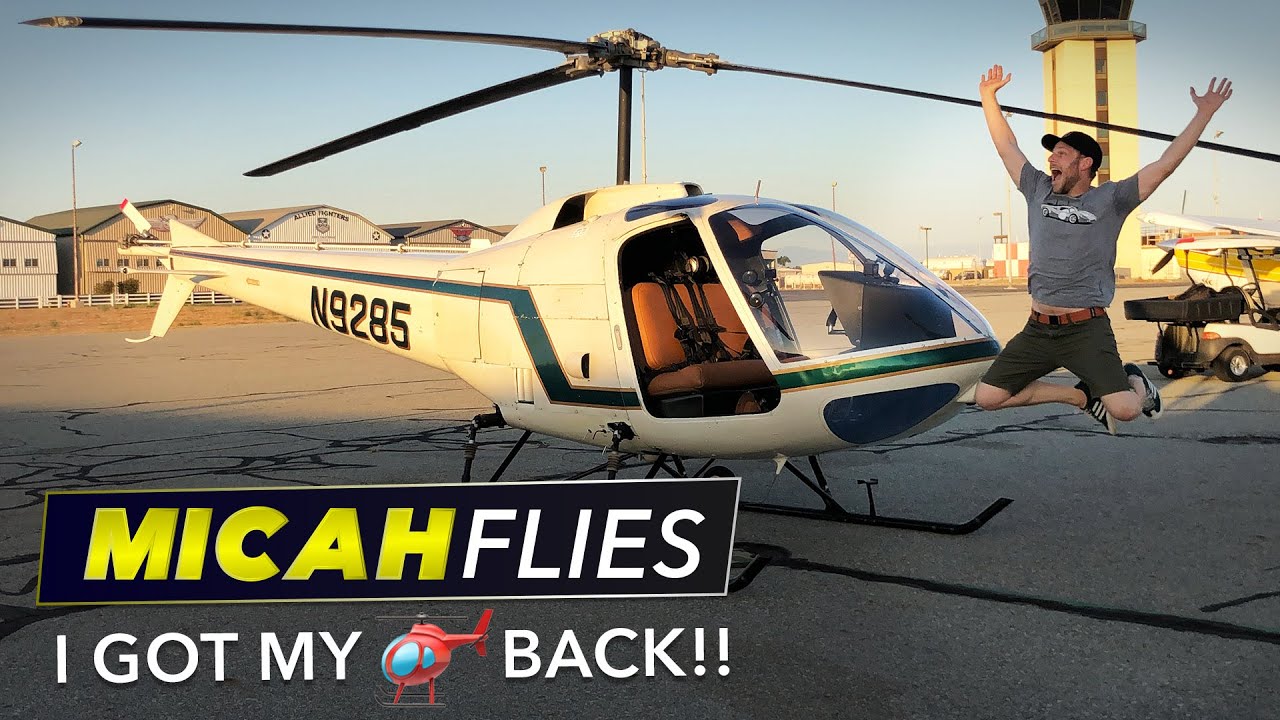 Helicopter Annual Inspection | What Was Fixed & Test Flight - YouTube