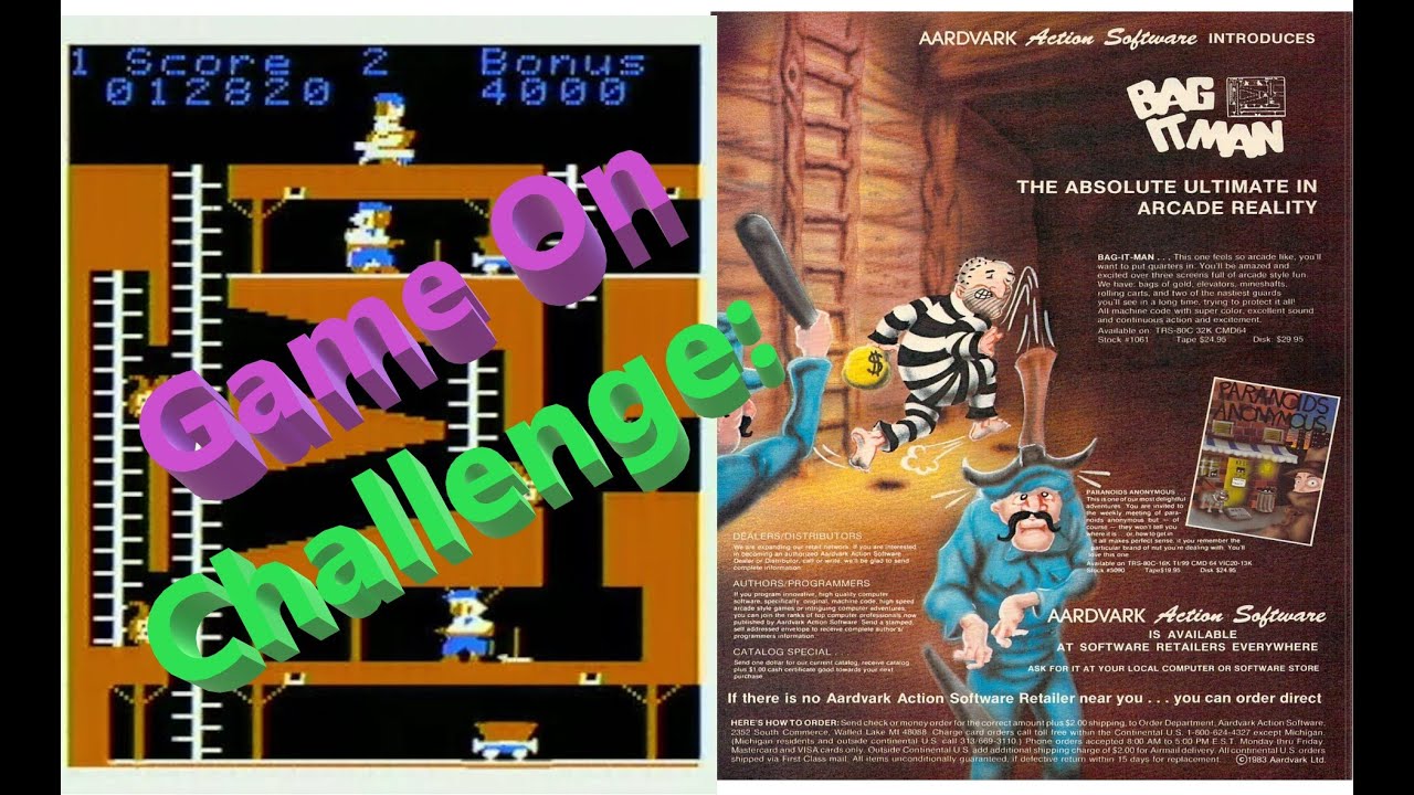 Game On Challenge Of The Week Of July 5, 2021: Bag It Man - YouTube