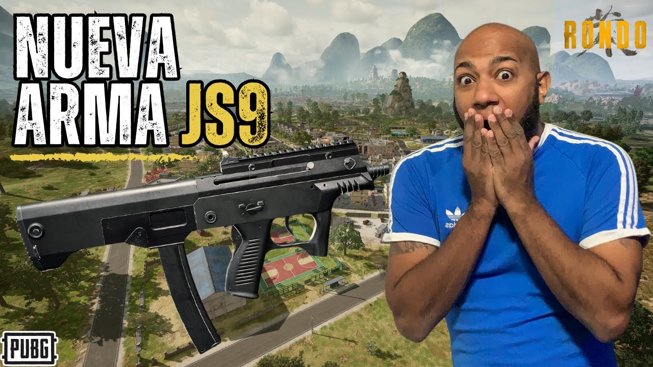 LA NUEVA ARMA JS9 ES UN LASER, NUEVO MAPA RONDO | #twitch #pubg # ...