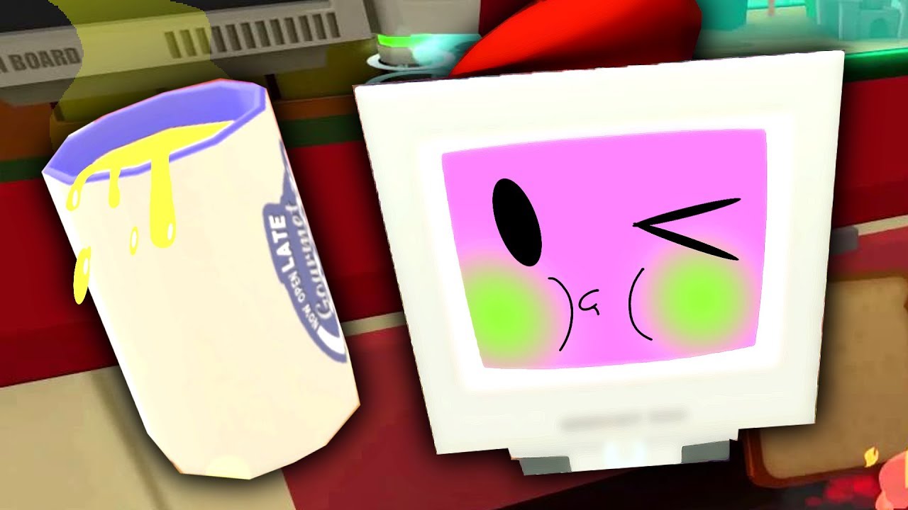 CHEF BOT SERVES CUP OF PEE TO CUSTOMERS!? | Job Simulator VR: Infinite ...