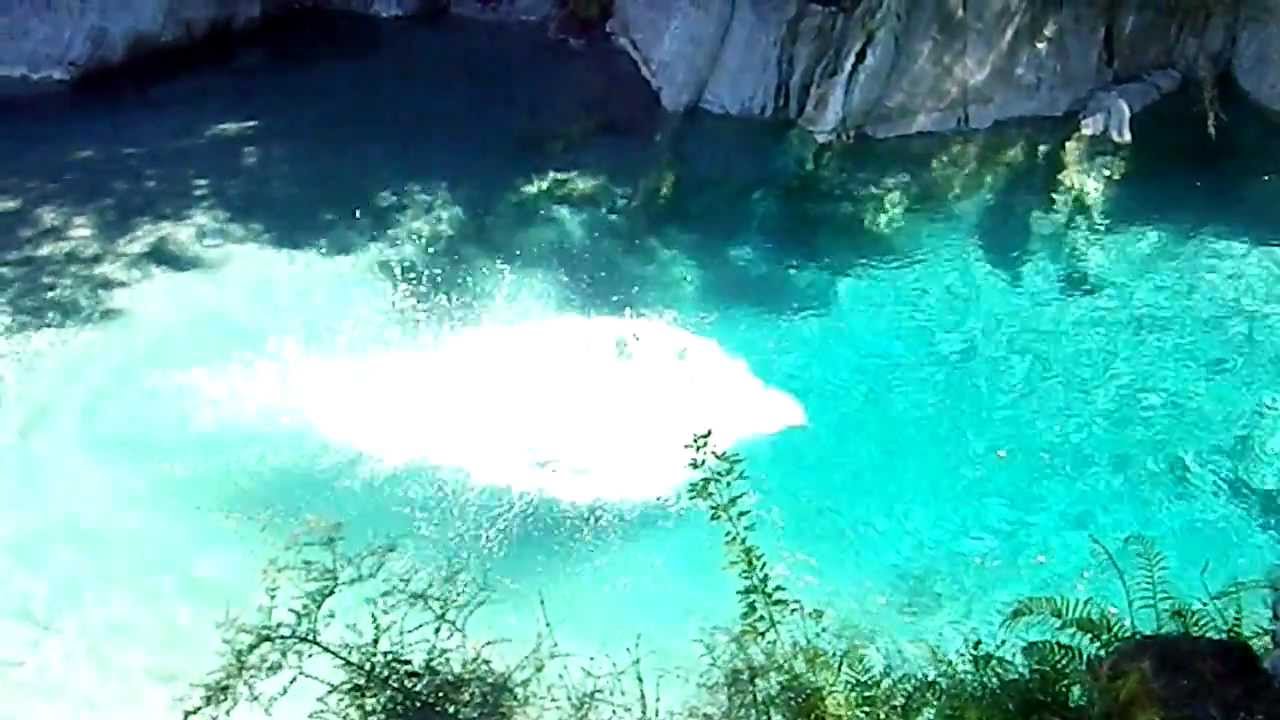 New Zealand - Blue Pools Bridge Jump.AVI - YouTube