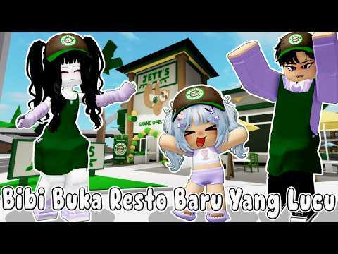 BIBI MEMBUKA RESTORAN BARU & MENGUNDANG KALIAN SEMUA DATANG KE SINI || BROOKHEAVEN🏡ROBLOX INDONESIA