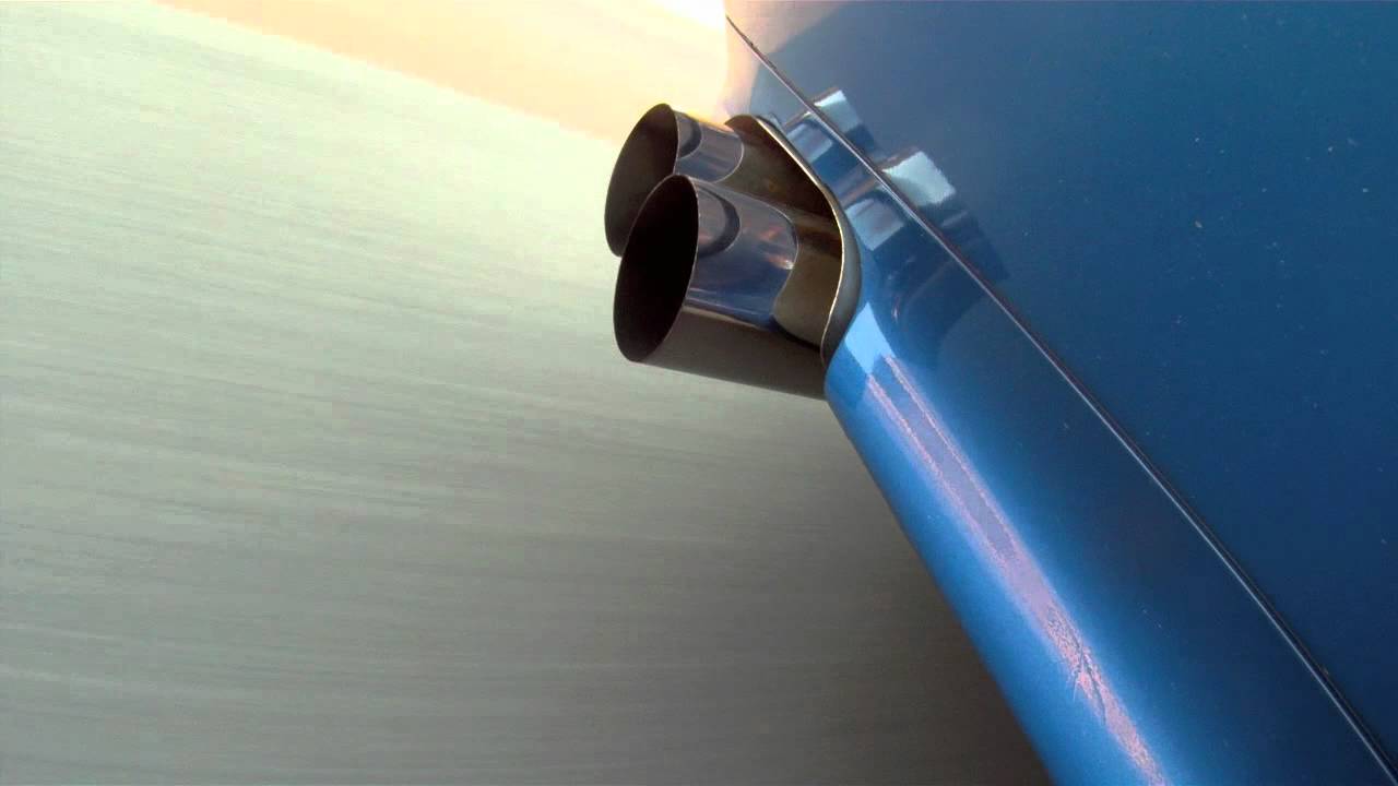 Custom B5 S4 Exhaust - YouTube