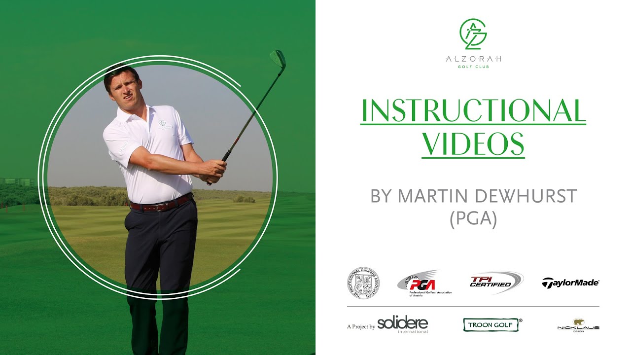 Lesson #1 - Step in Drill by Al Zorah Golf Club PGA Professional Martin ...