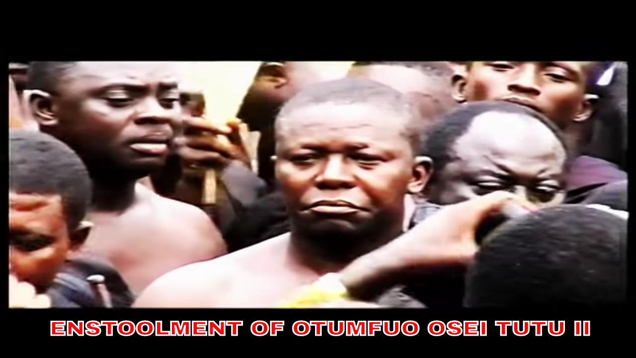 The Enstoolment of otumfuo osei Tutu II. Asantehene - YouTube