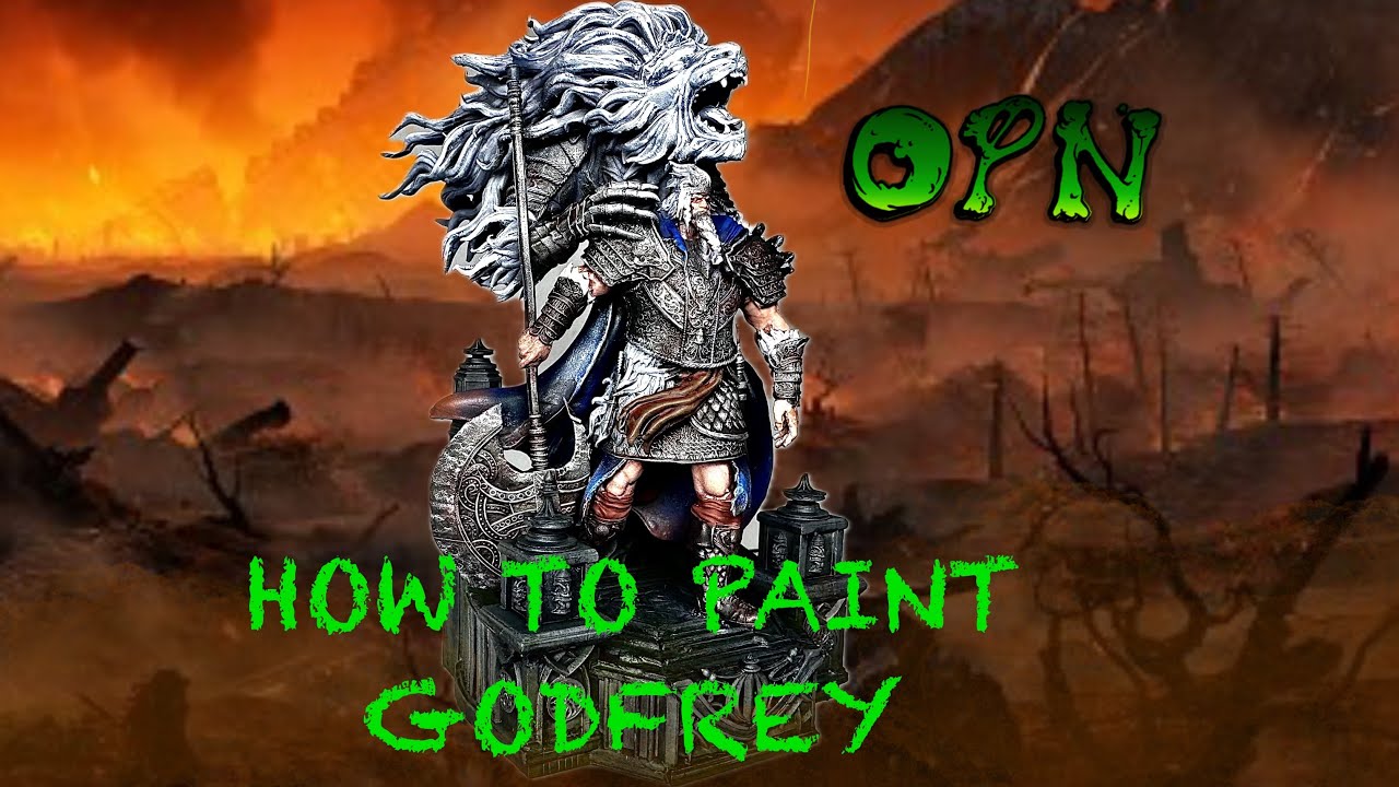 How to paint Elden Ring Godfrey - YouTube