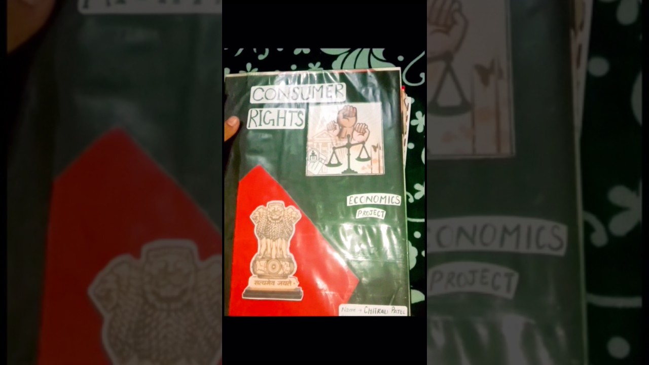 #project file ideas # Project on consumer rights # Class 10th project ...