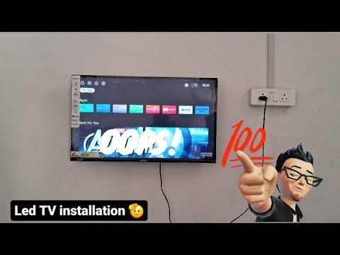 LED TV INSTALLATION 📺 @mscoolpoint01 - YouTube