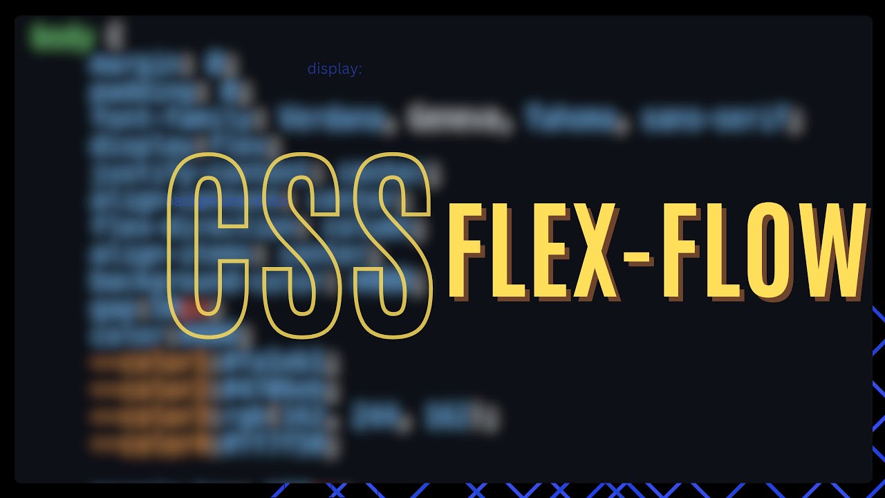 CSS flex-flow property | CSS - YouTube