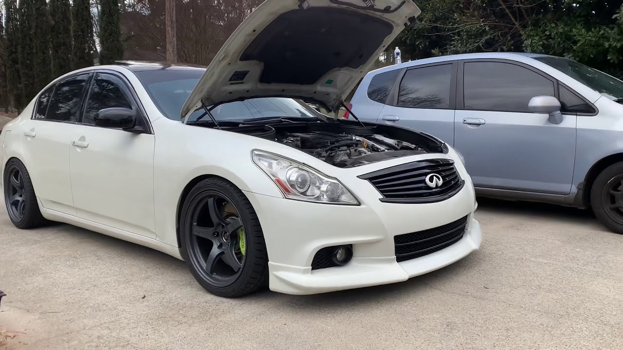 Visal’s 08 G35 Sedan on Gramlights 57CR - YouTube