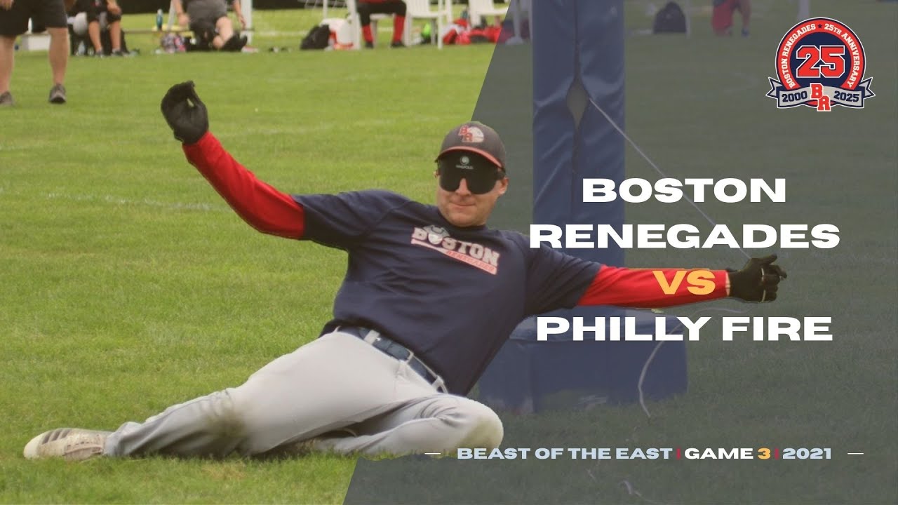 Boston Renegades vs. Philly Fire | Beast of the East | Beep Baseball ...