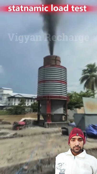 Statnamic load testing #construction - YouTube