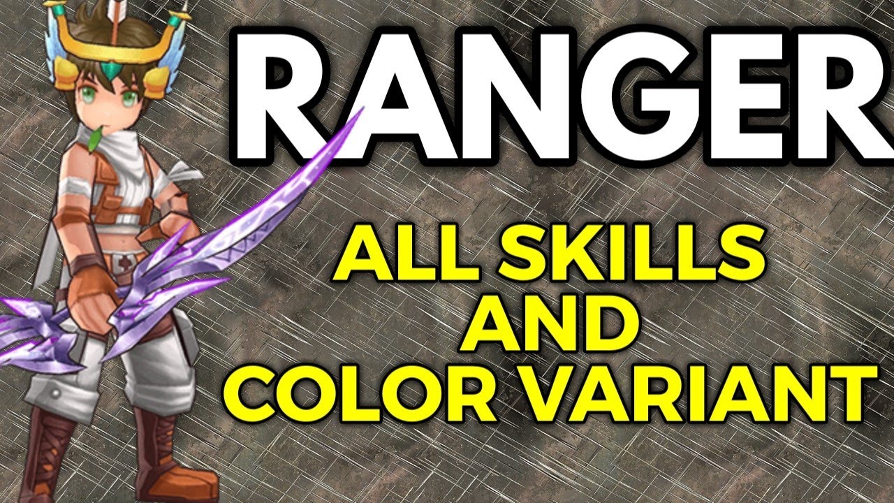Ranger all skills showcase + all color variant! - YouTube