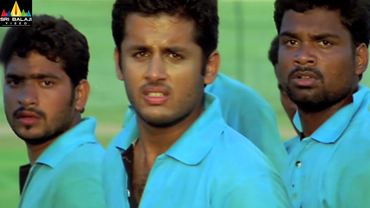 Sye Movie Scenes | Nithin Vs Shashank Batch Rugby Match | Sri Balaji ...