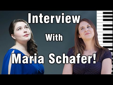 Interview With Maria Schafer! - YouTube