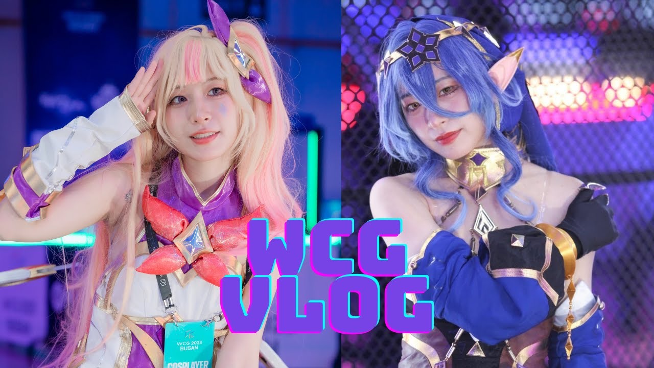 [vlog] 2023 WCG BUSAN COSPLAY VLOG | WCG 부산 코스프레 브이로그 - YouTube
