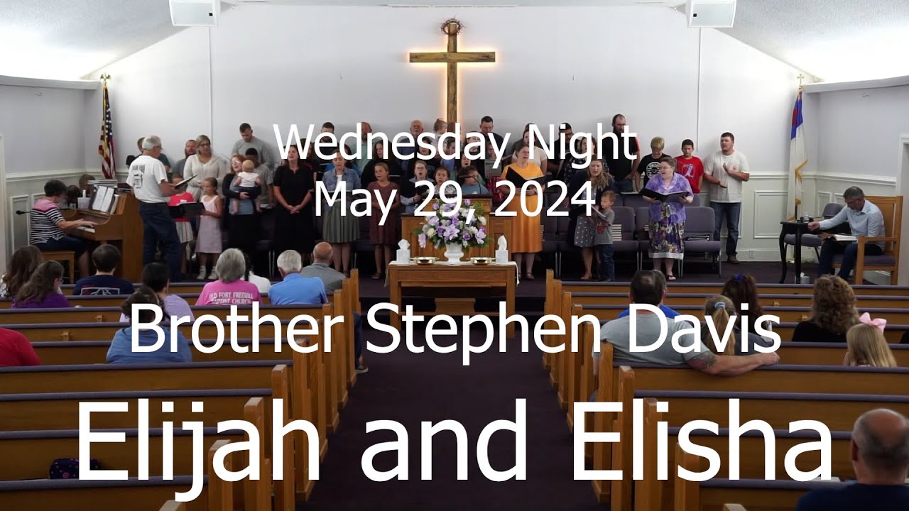 Brother Stephen Davis Elijah and Elisha - YouTube