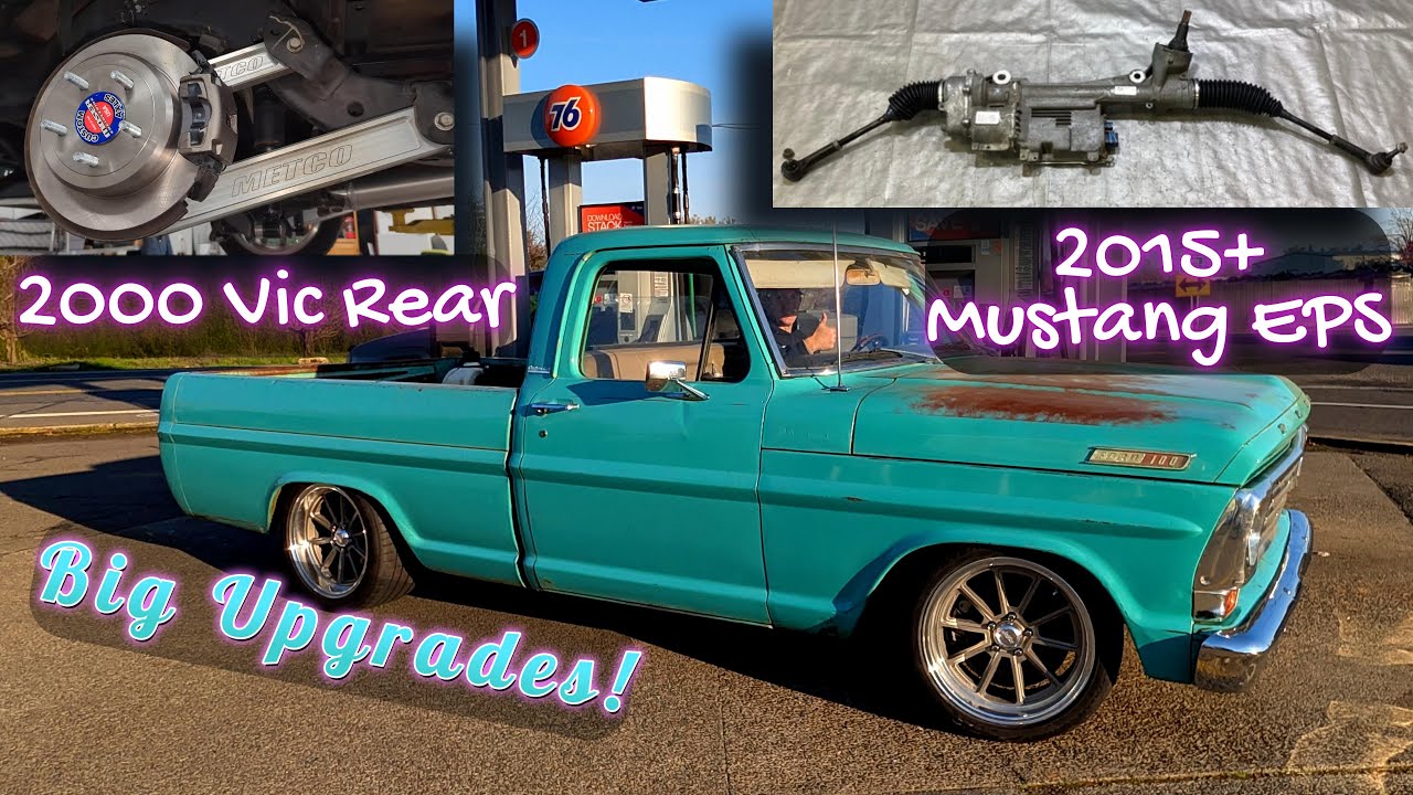 Big Upgrades on the '67 F100 Coyote / Crown Vic Swap- Rear End & '15 ...