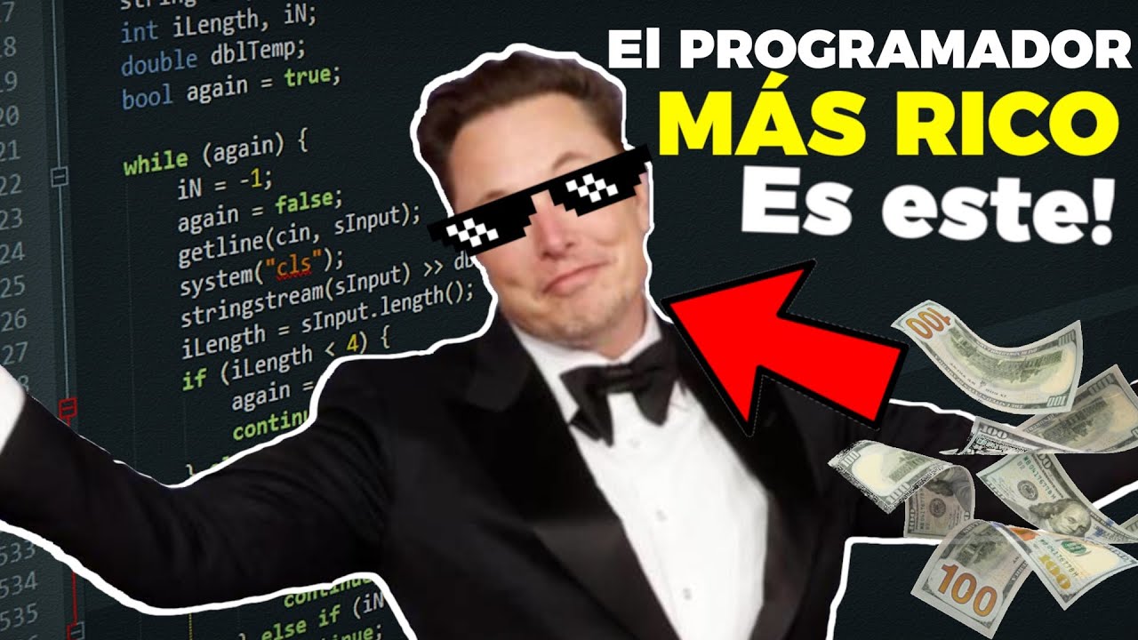 PROGRAMADORES mas FAMOSOS del MUNDO - TOP 5 PROGRAMADORES mas RICOS ...
