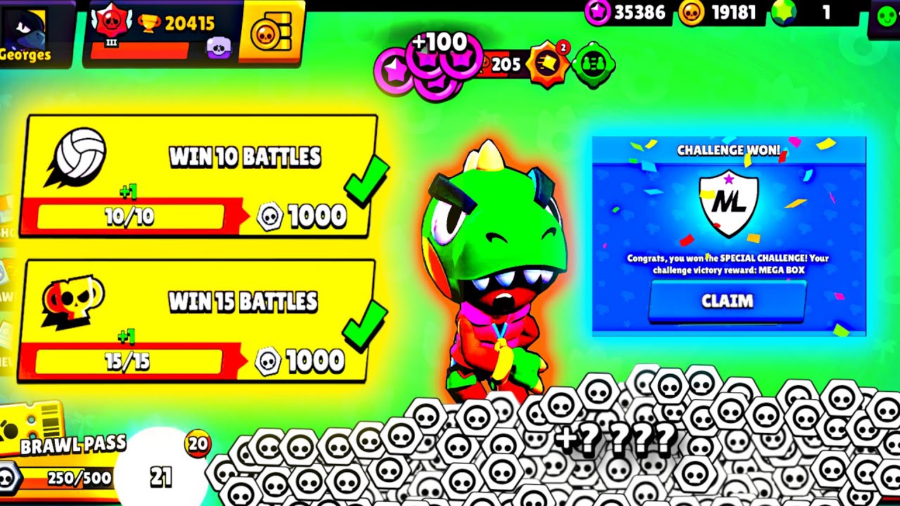 DINO LEON - The Best Skin 🥇 - Brawl Stars - YouTube