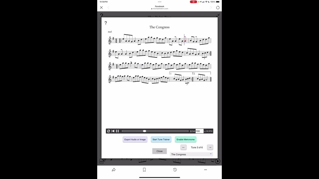 ABC Transcription Tools - Custom abcjs Irish-style roll timing solution examples - YouTube