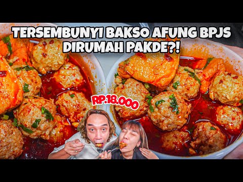 TERSEMBUNYI BAKSO AFUNG DIRUMAH ORANG TANPA PLANG TANPA NAMA CUMA 18k?!