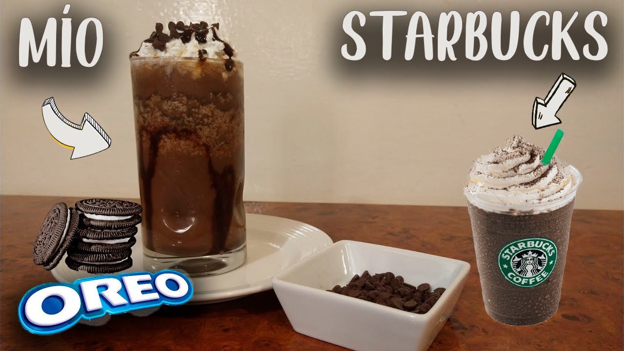 Como hacer FRAPPÉ OREO 🍪 | Receta OREO FRAPUCCINO - YouTube