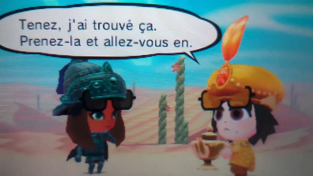 Miitopia Bande Annonce le génie de la lampe le voleur de l'or !!! - YouTube