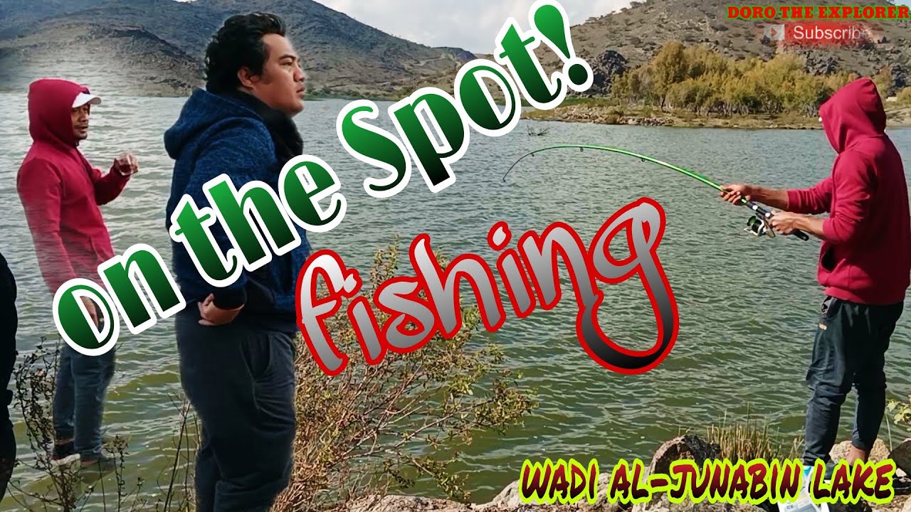 On the spot fishing || catching tilapia - YouTube