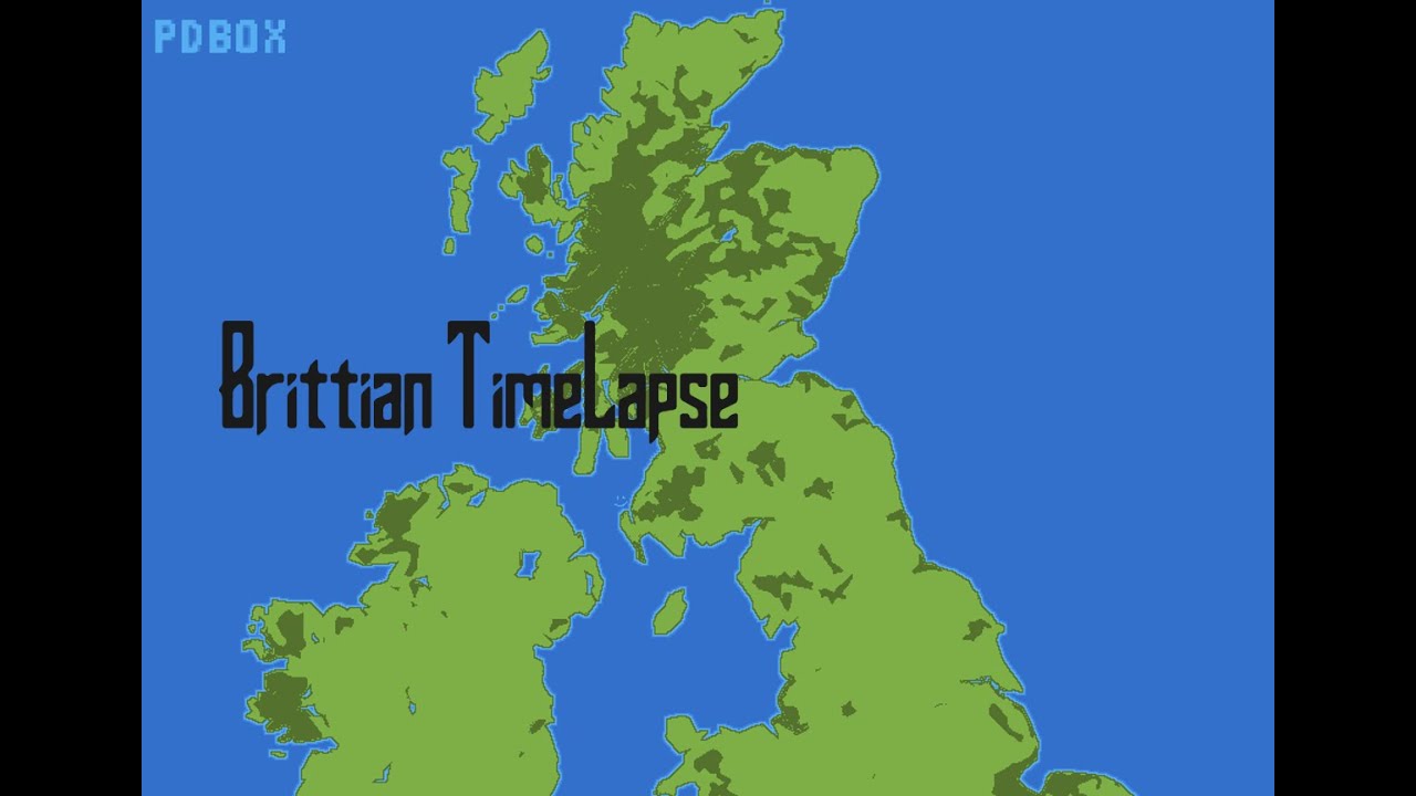 britain Timelapse 1000 years - YouTube
