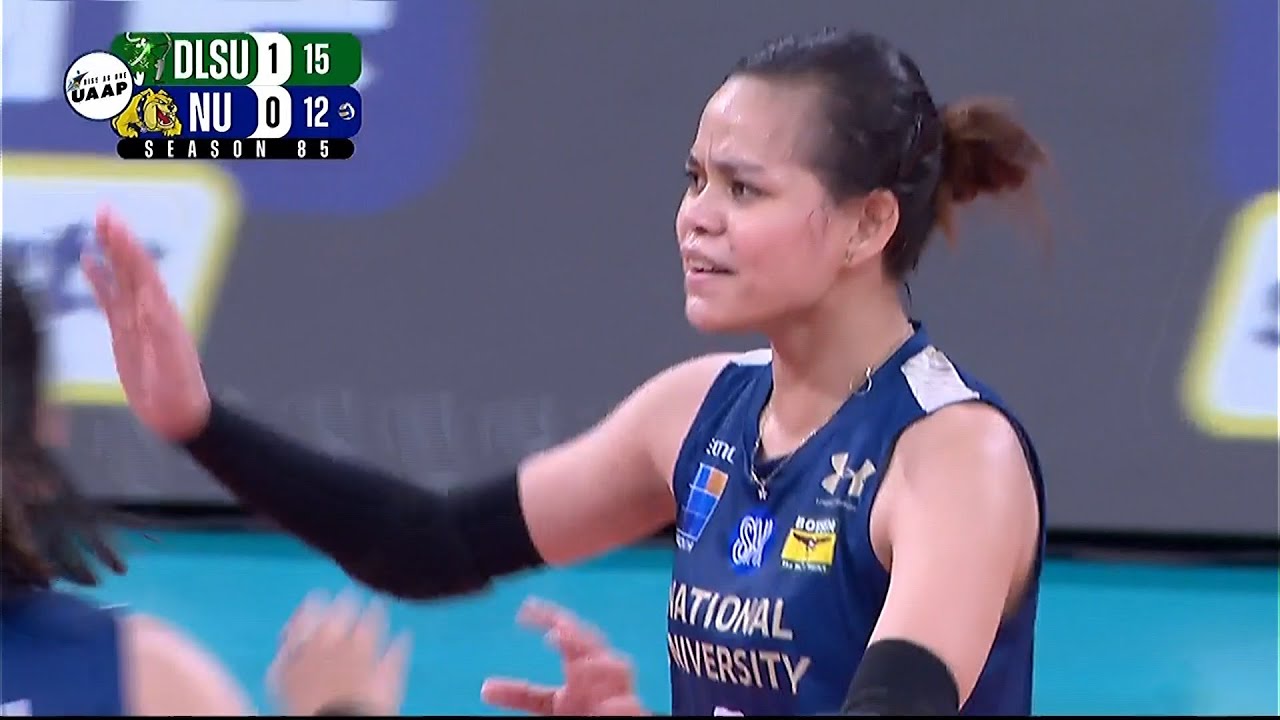 Vange Alinsug gets rolling for the Lady Bulldogs | UAAP Season 85 Women's Volleyball - YouTube