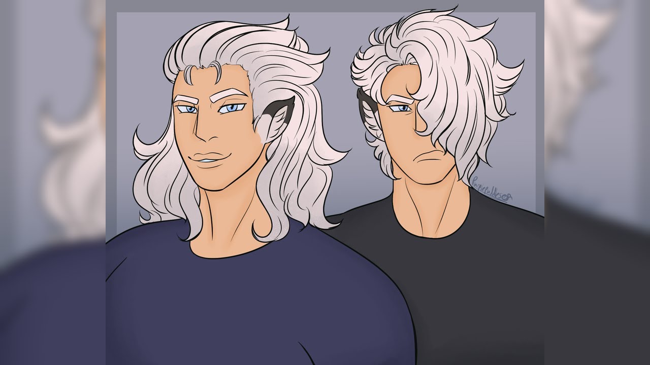 White Tiger Twins (ocs) //speed paint// - YouTube