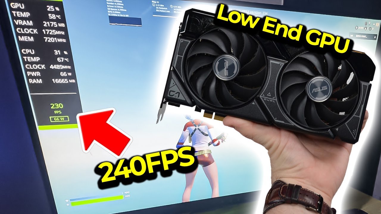 I Boosted My Low End GPU to Hit 240 FPS in Games! - YouTube