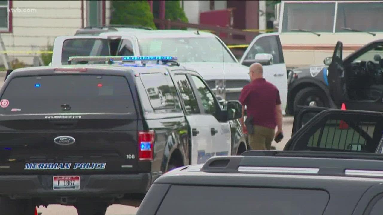 Meridian Police reporting a shooting near City Hall - YouTube