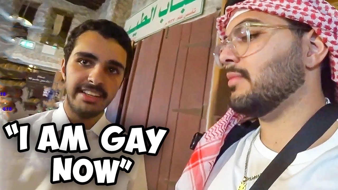 Arab Turns Qatari Locals Gay! - YouTube