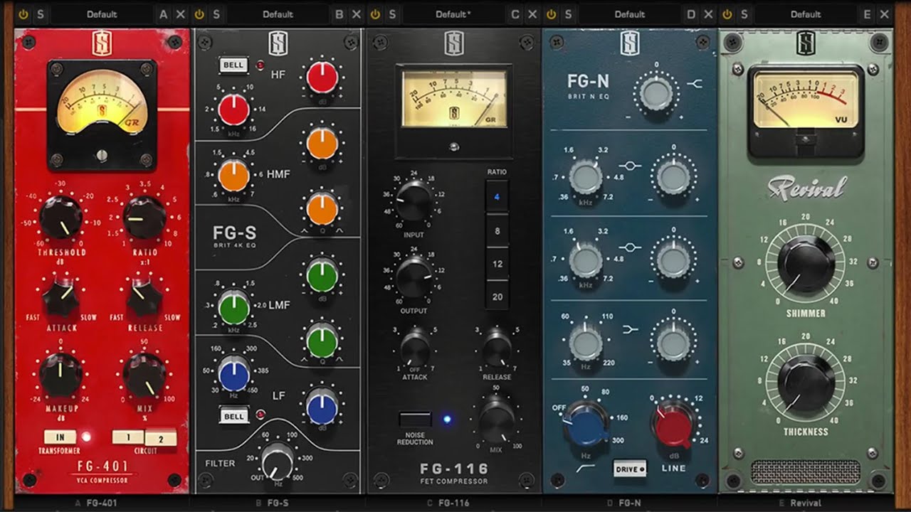 Démo SB - Slate Digital VMR Virtual Mix Rack - YouTube