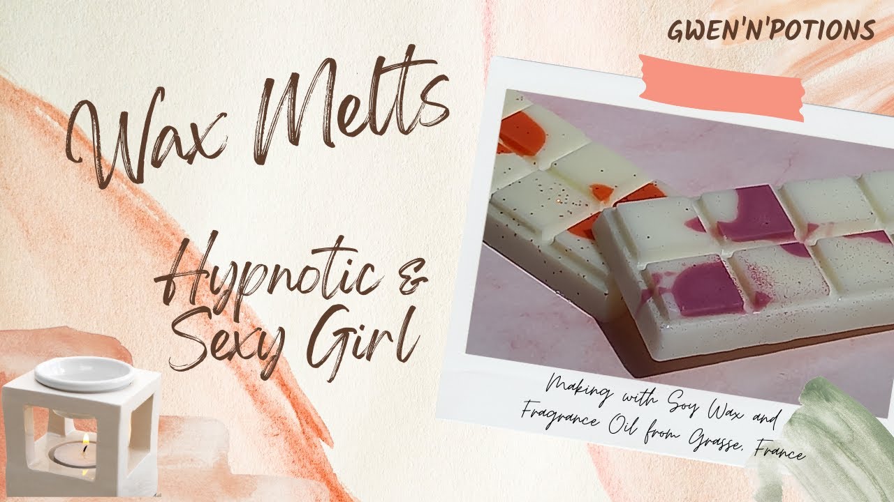 Hypnotic and Sexy Girl two-tone Breakable Wax Melts (with recipe and reviews) - YouTube