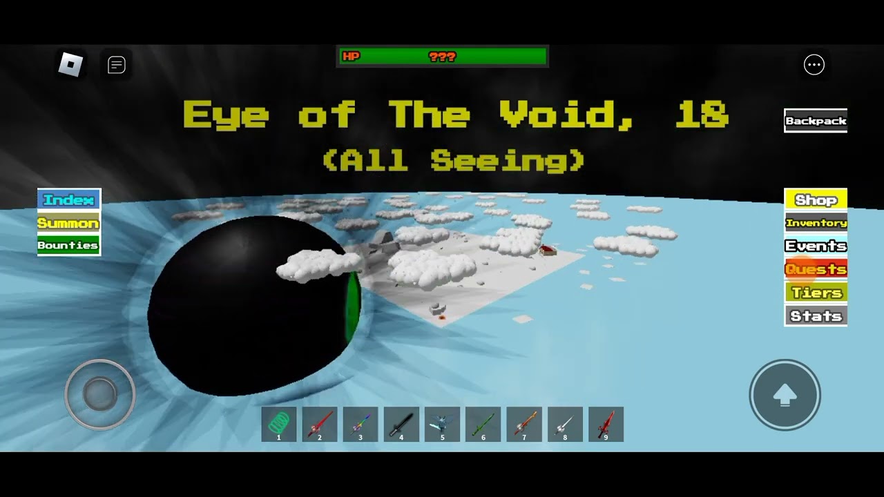 Roblox Mega Boss Survival Eye Of The Void Another Encounter - YouTube