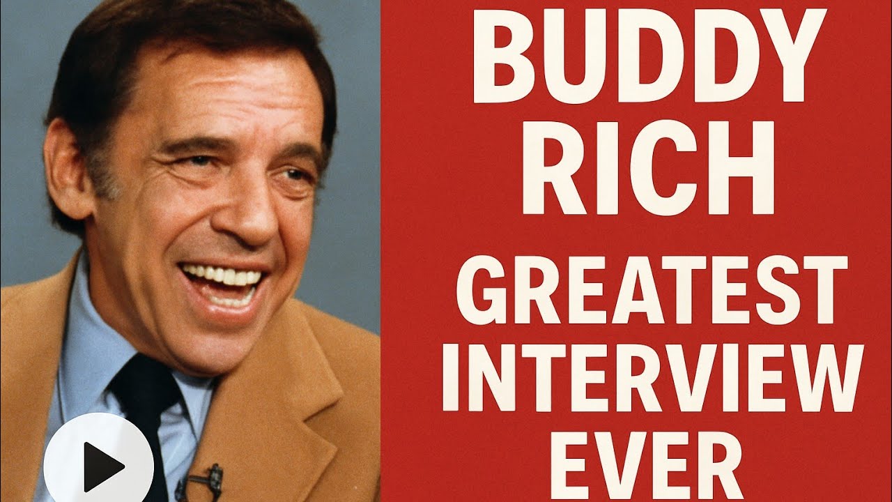 Buddy Rich: Greatest Interview Ever Pt 2 - YouTube