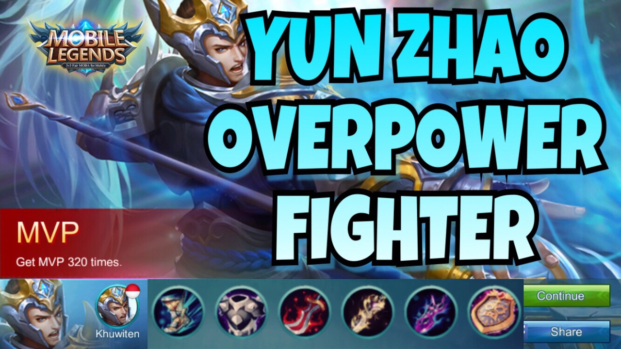 Yun Zhao Gameplay + Build - Mobile Legend #1 - YouTube
